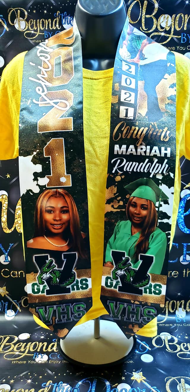 Customized Graduation Stole (All Over Print 3D) – Creative Hands ...